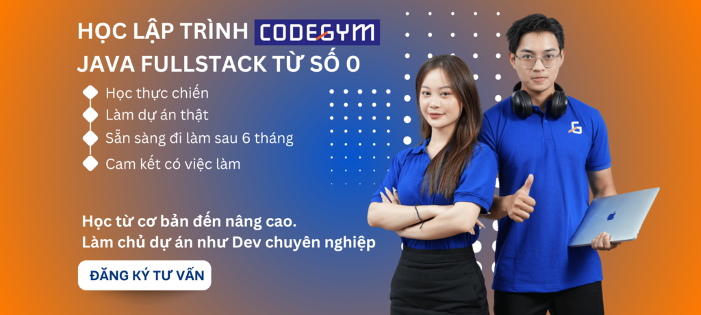 Khгіa Hб ќc Lбє P Trг Nh Java Fullstack Codegym дђг Nбєµng